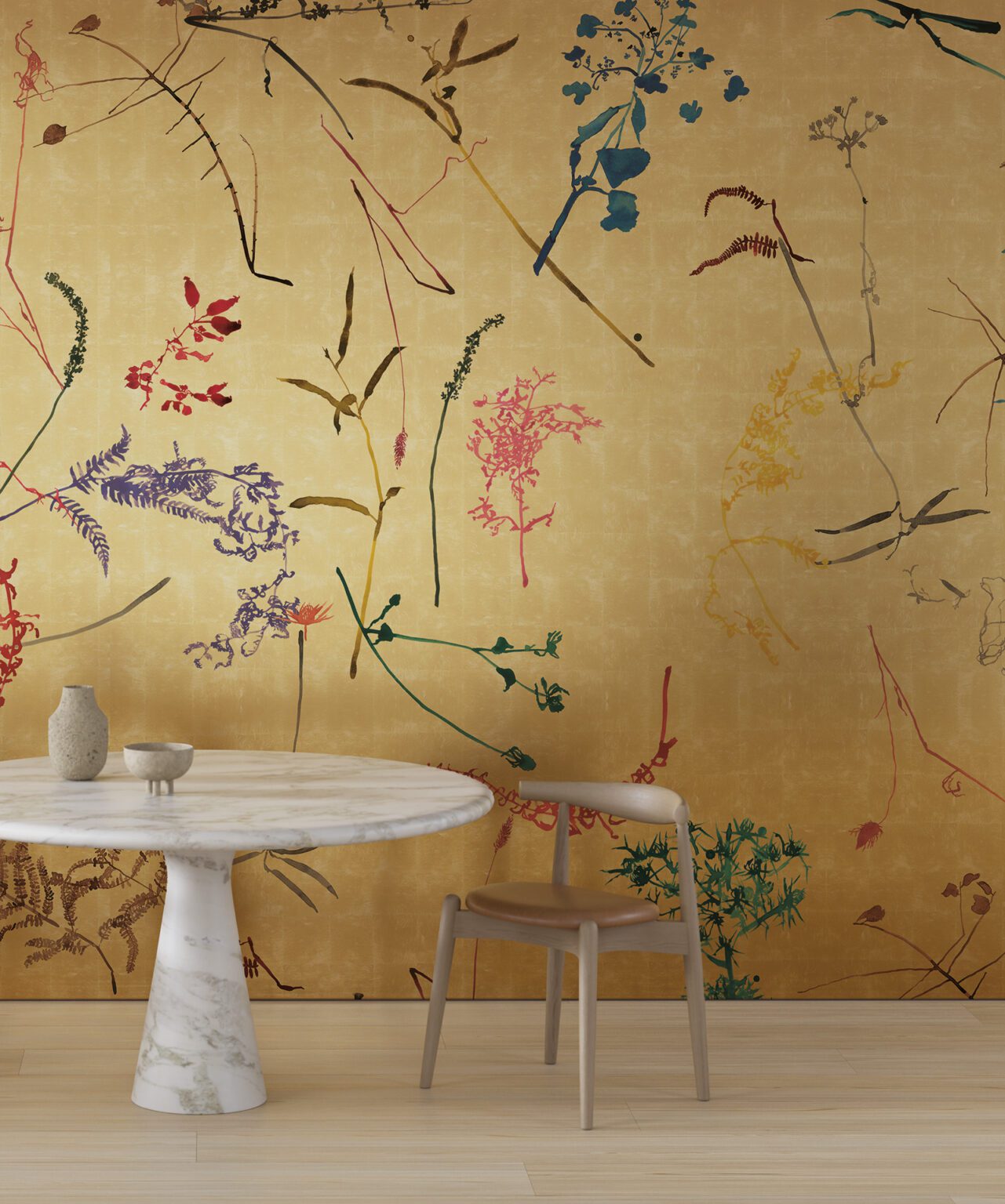 Mulberry — Calico Wallpaper