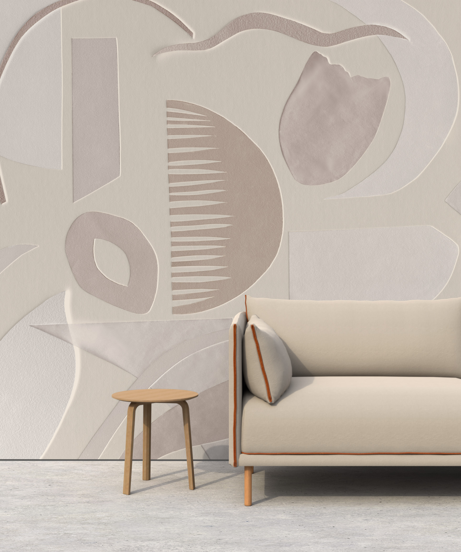 Deco — Calico Wallpaper