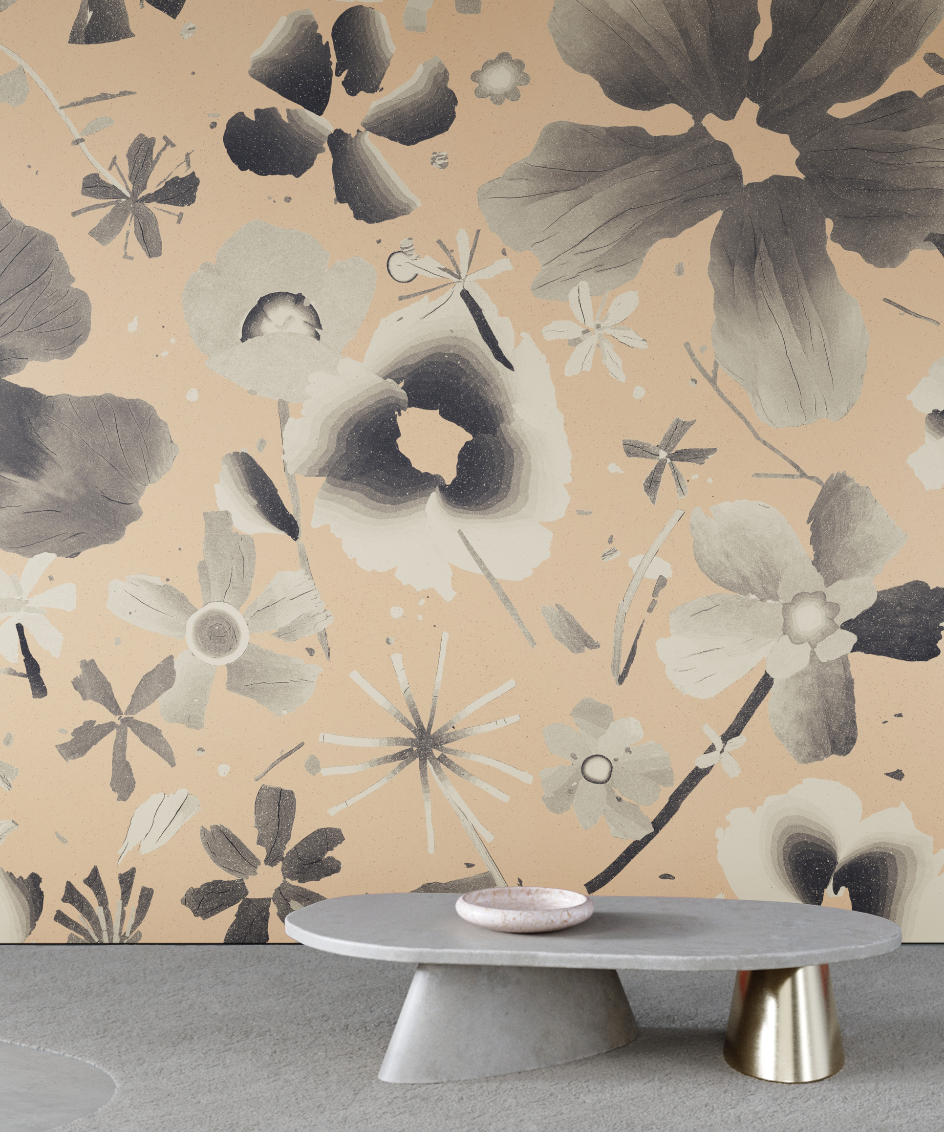 Bisque — Calico Wallpaper