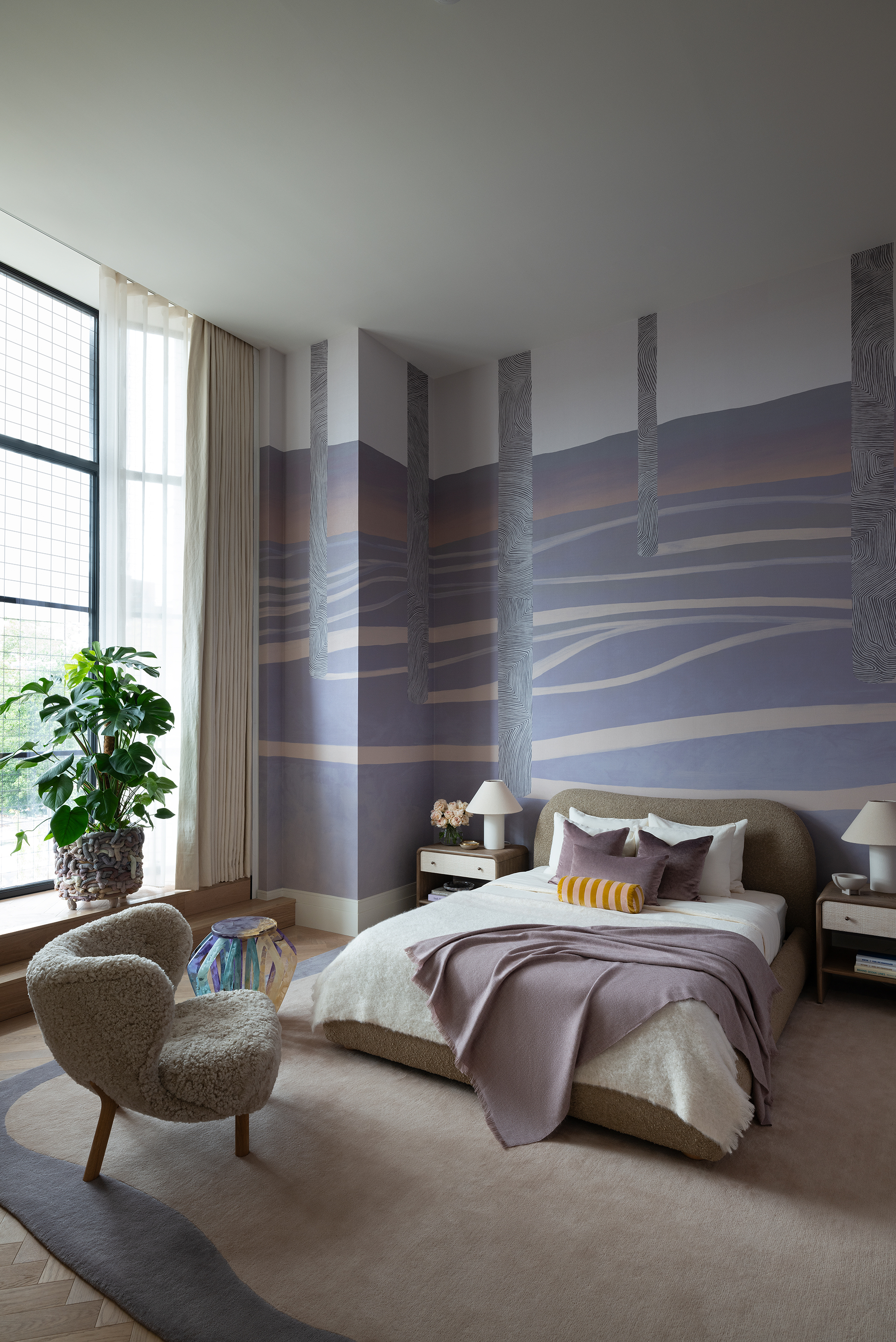Kelly Behun: Model Residence at The Whiteley — Calico Wallpaper