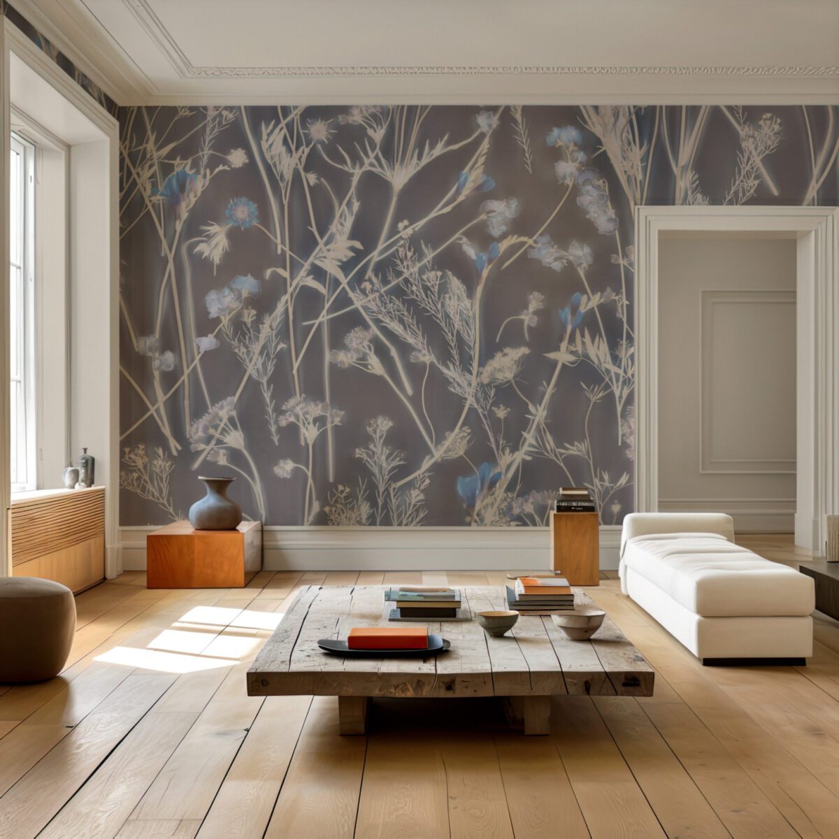 Sunprints Residential Collection Deck — Calico Wallpaper