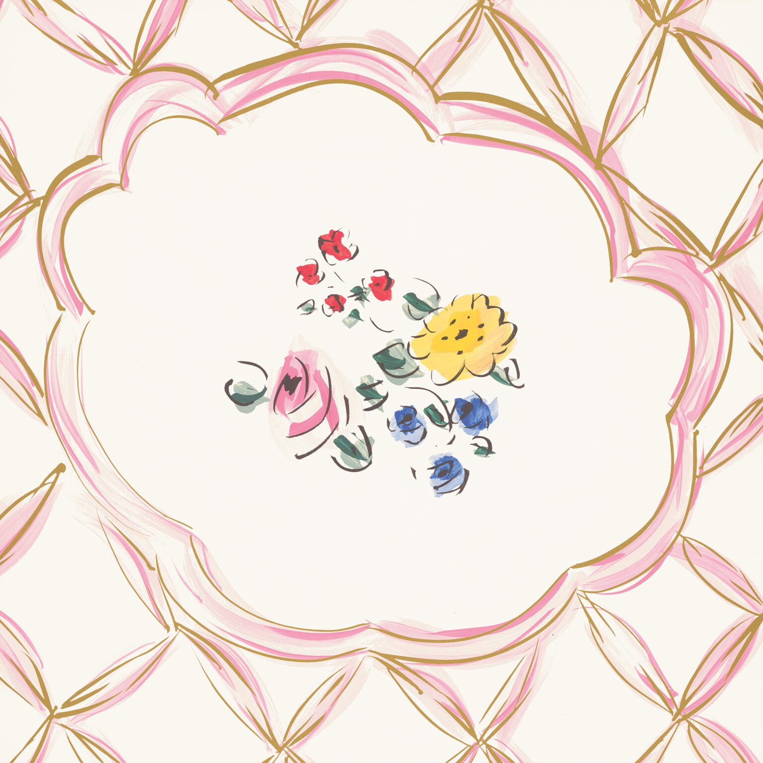 Rose — Calico Wallpaper